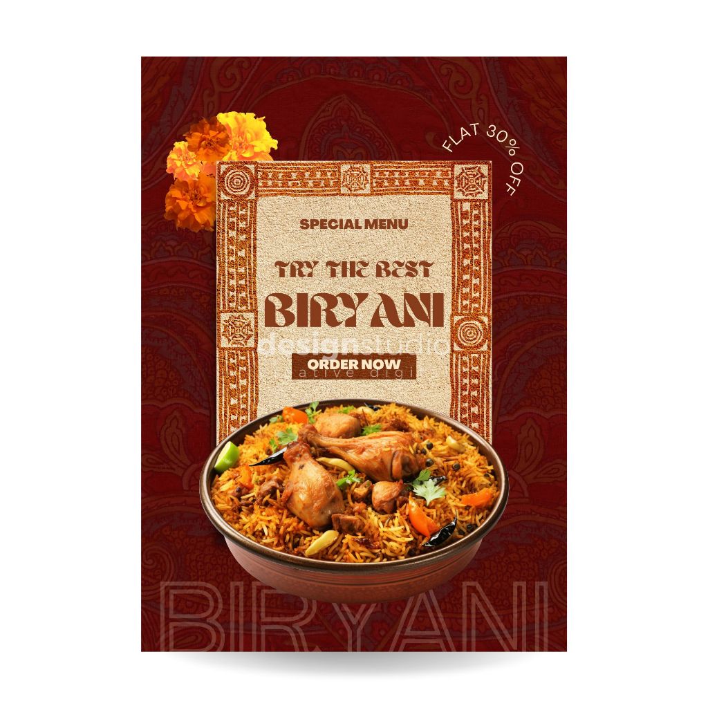 Contemporary Food Menu Design - Aesthetic & Professional (Custom ...