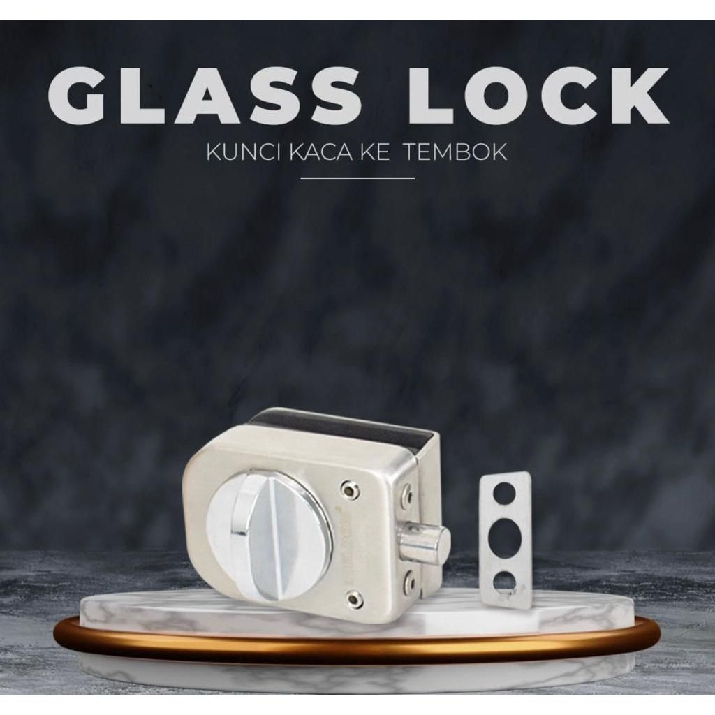 Weldom Glass Lock Glass to Wall Lock (Glass to Wall) | Shopee Philippines