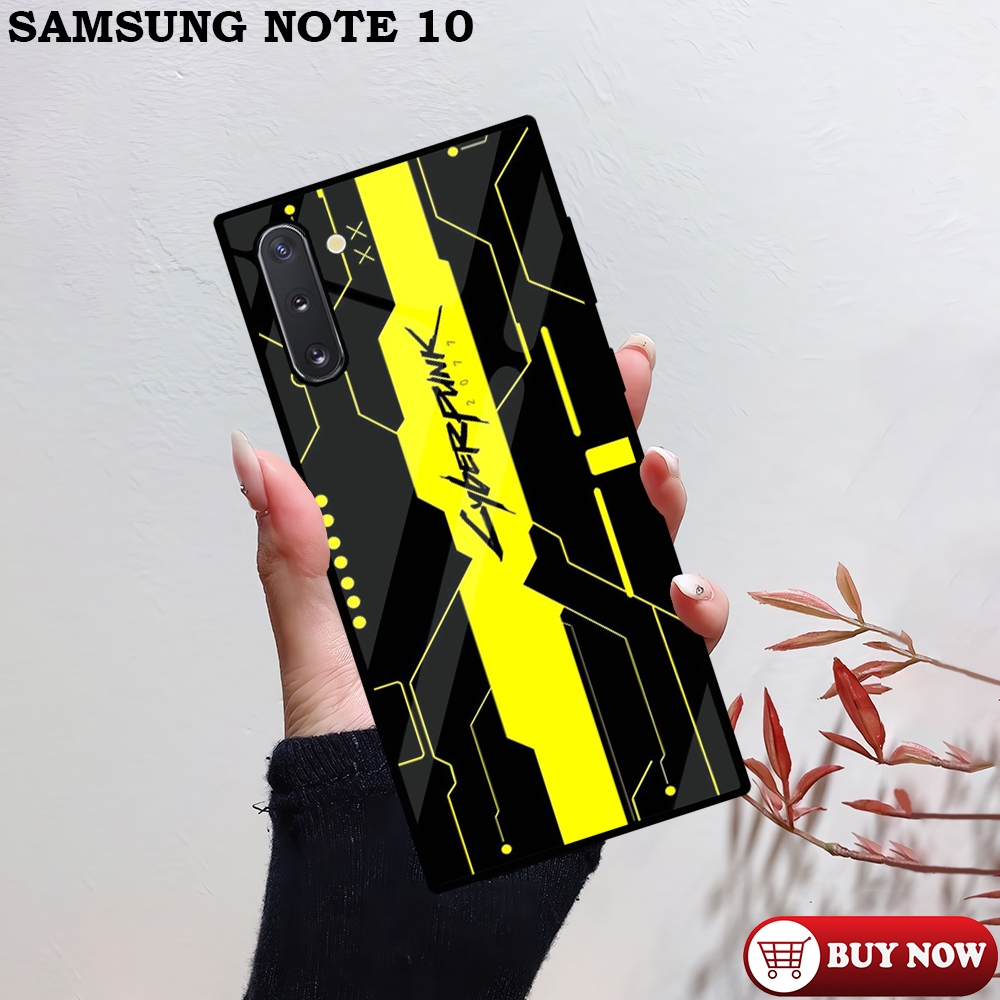 [KH07] Glossy Case CASE SAMSUNG NOTE 10 Casing Glitter Pic HD CYBERPUK ...