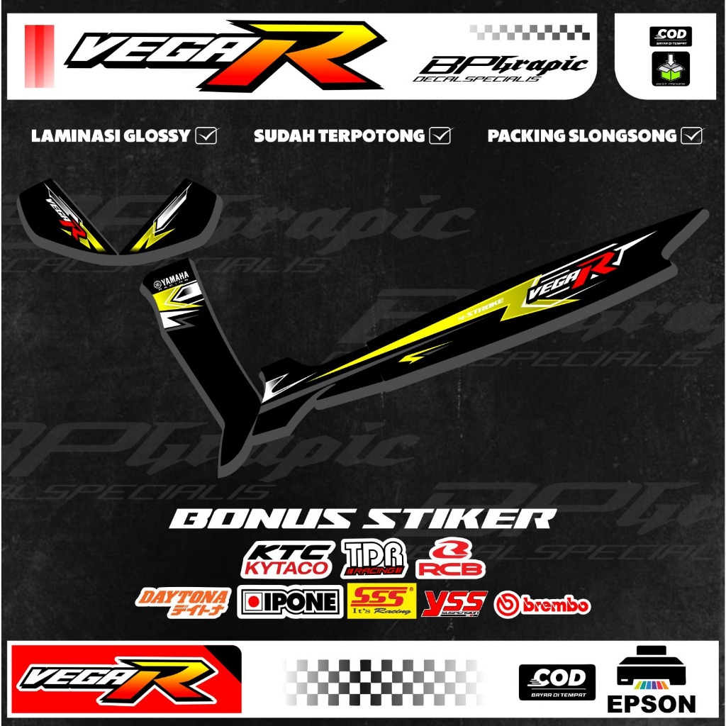 YAMAHA VEGA R VIRAL SIMPLE MOTIF Striping (VEGSA 003) | Shopee Philippines