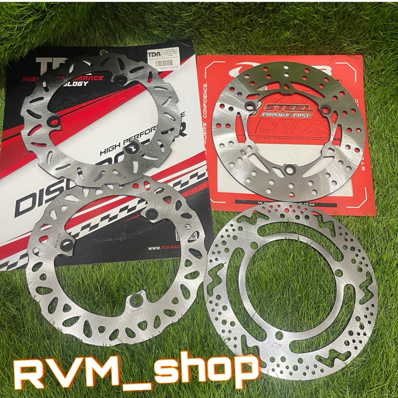 STANDARD RACING DISC BRAKE PLATE TDR RCB NUI 230MM FRONT REAR ORIGINAL ...