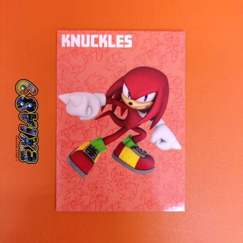 Sonic The Hedgehog Official Trading Card Collection 24 - Knuckles ...