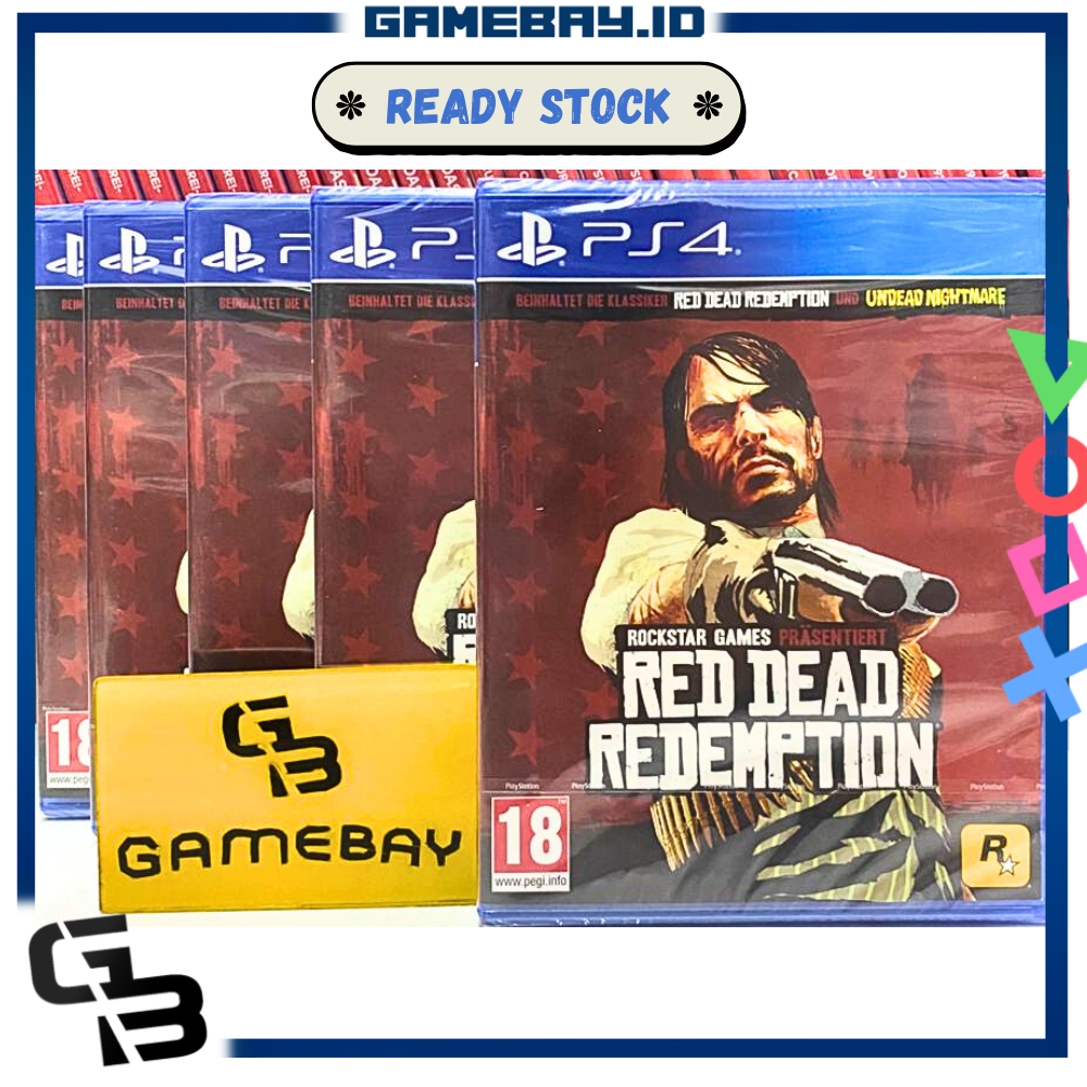 Ps4 Red Dead Reduction / RDR 1 / RDR1 + Undead Nightmare | Shopee ...