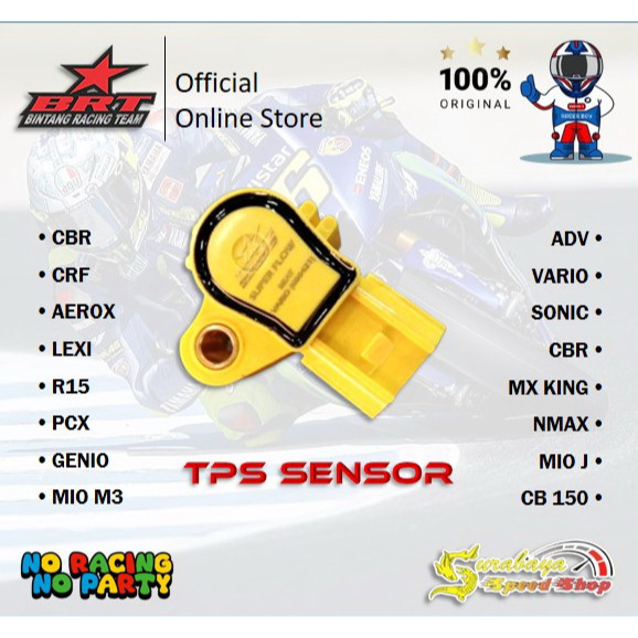 Brt TPS Motorcycle Sensor CBR CRF Aerox Lexi Genio Mio M3 MX King PCX ...