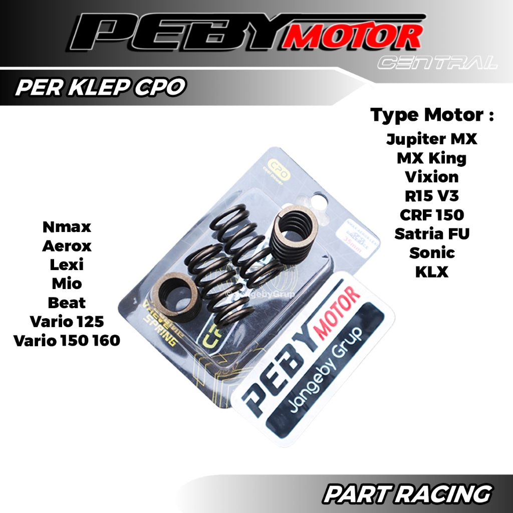 Cpo Valve Spring Nmax Aerox Lexi Vario Beat Mio Mx King Jupter Mx ...