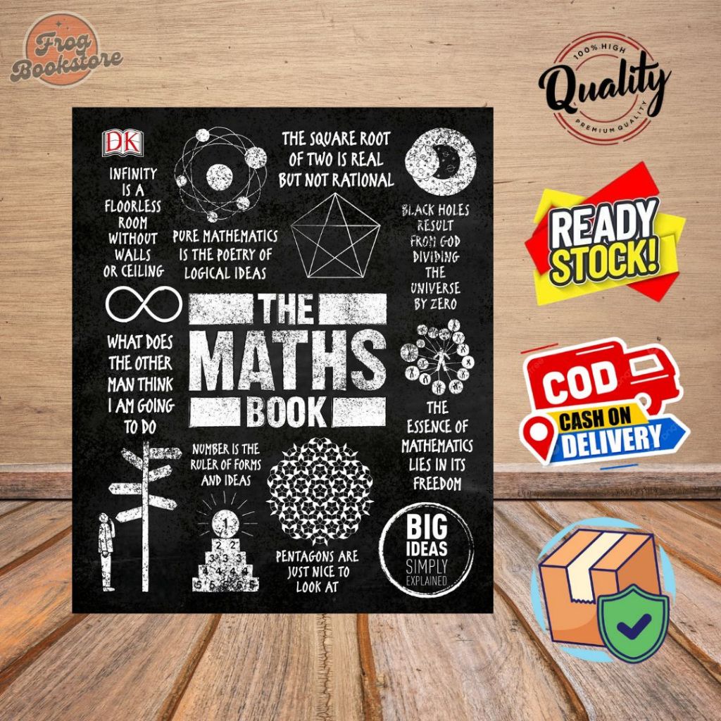 The Maths Book: Big Ideas Simply Explained by DK | Shopee Philippines