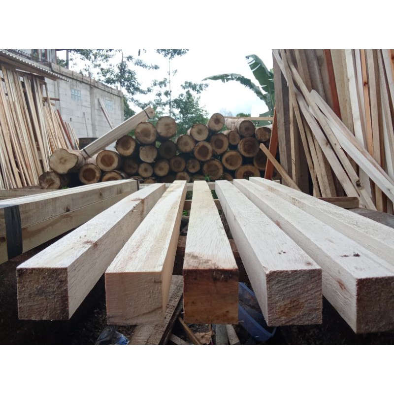 LIST OF 4X4CM WOODEN CAKO RENG 1 METER LENGTH FINE SOLID SHAVED WOODEN ...