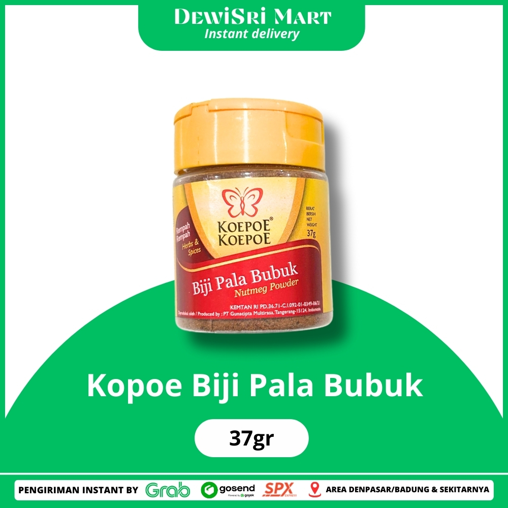 Kopoe nutmeg powder 37gr - Dewi Sri Mart | Shopee Philippines
