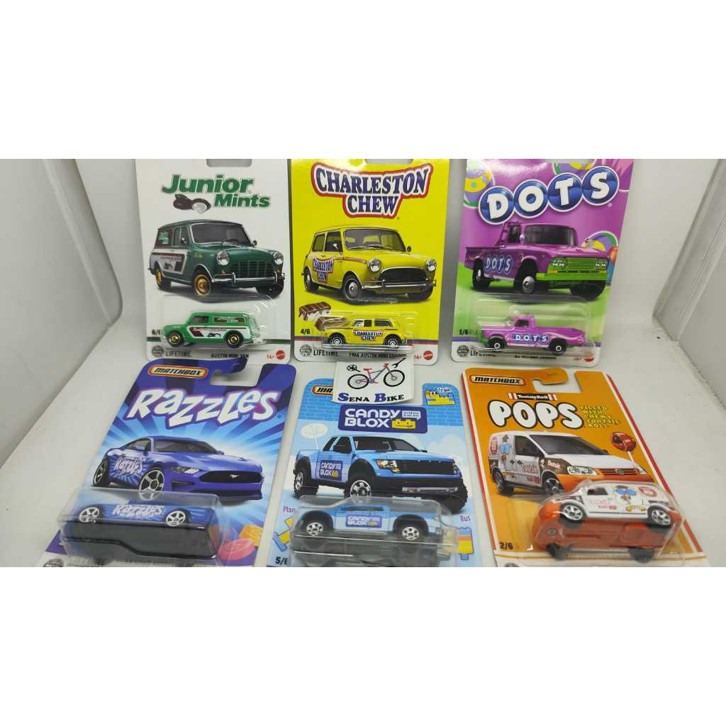 Matchbox Candy Series 2025 - Rare - 14+, Austin Mini Cooper Charleston ...