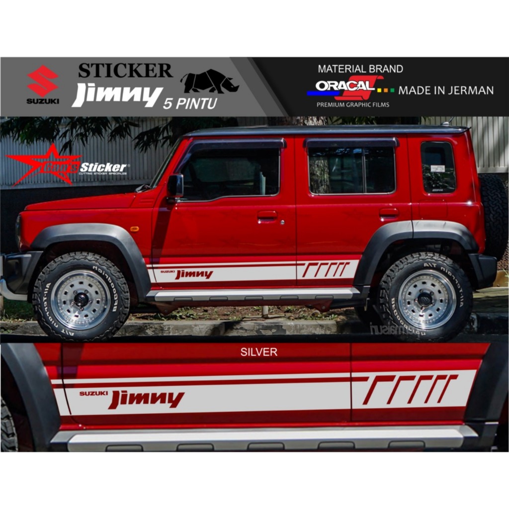 Suzuki jimny 5 door jimny long sticker | Shopee Philippines
