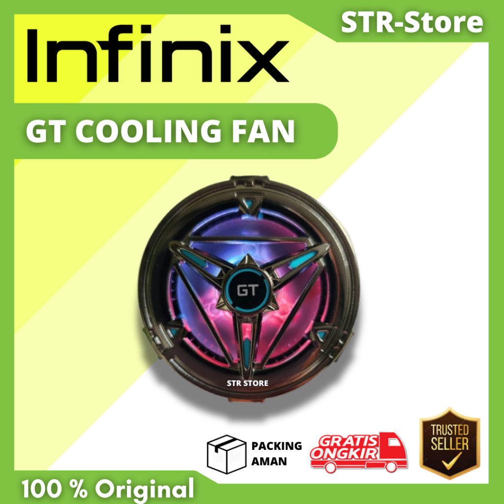 HP INFINIX GT GAMING COOLER/COOLING FAN MAGNETIC PHONE COOLING FAN ...
