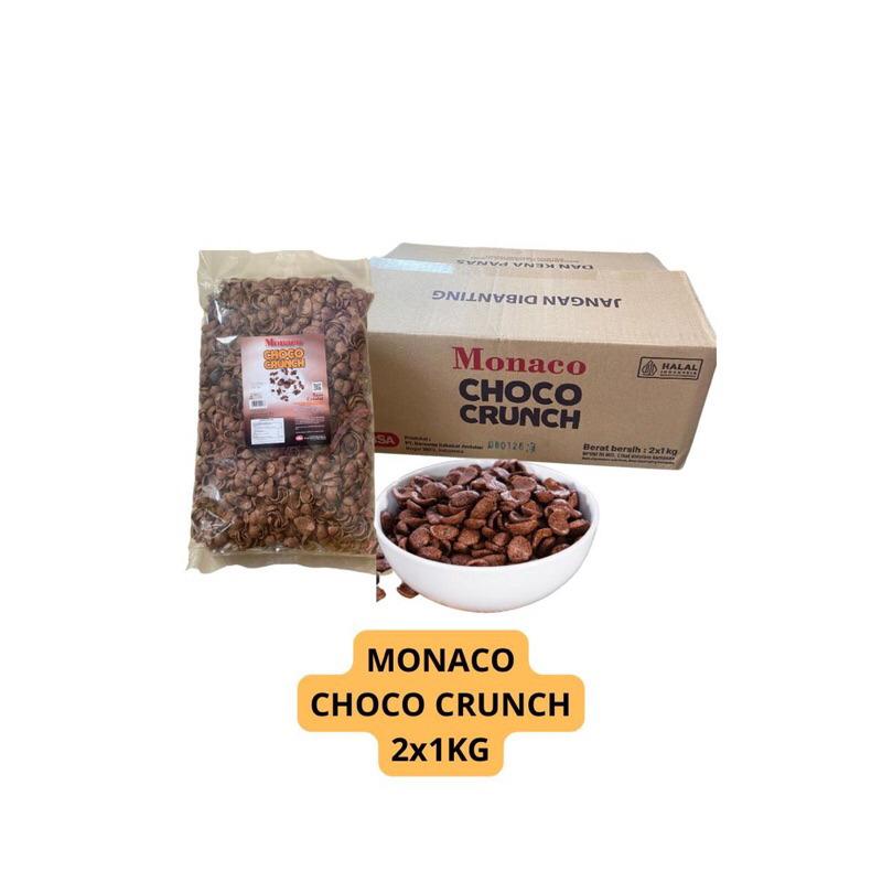 Monaco Choco Crunch 1 Box contains 2 Packs / 1 Box | Shopee Philippines