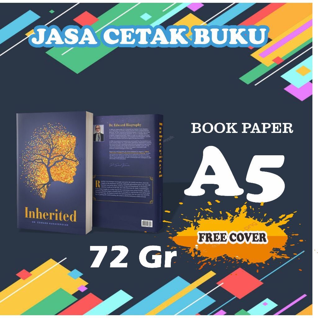 PRINT & PRINT BOOKS A5 Bookpaper 72 Gr (PREMIUM)_FREE COVER..! | Shopee ...