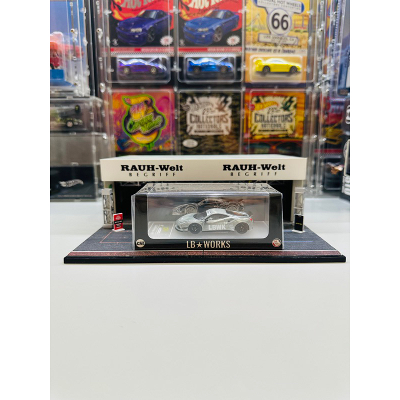 CM Model CHASE 1:64 LBWK Ferrari 488 Matte Black Indonesia Exclusive ...