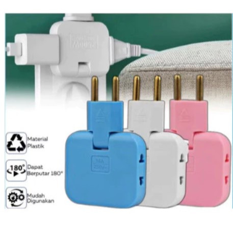 Power SOCKET EXTENSION PLUG folding / 3in1 folding PLUG / POWER SOCKET ...