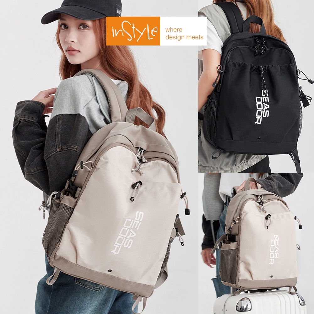 15,6 inch Laptop Backpack Waterproof Backpack Korean Style (A1-008-6523) | Shopee Philippines