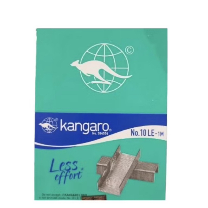 Fill Stapler Refill Staples Kangaro No.10LE (small box) | Shopee ...