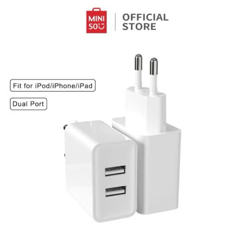 Miniso USB Charger/Miniso Head Carger | Shopee Philippines