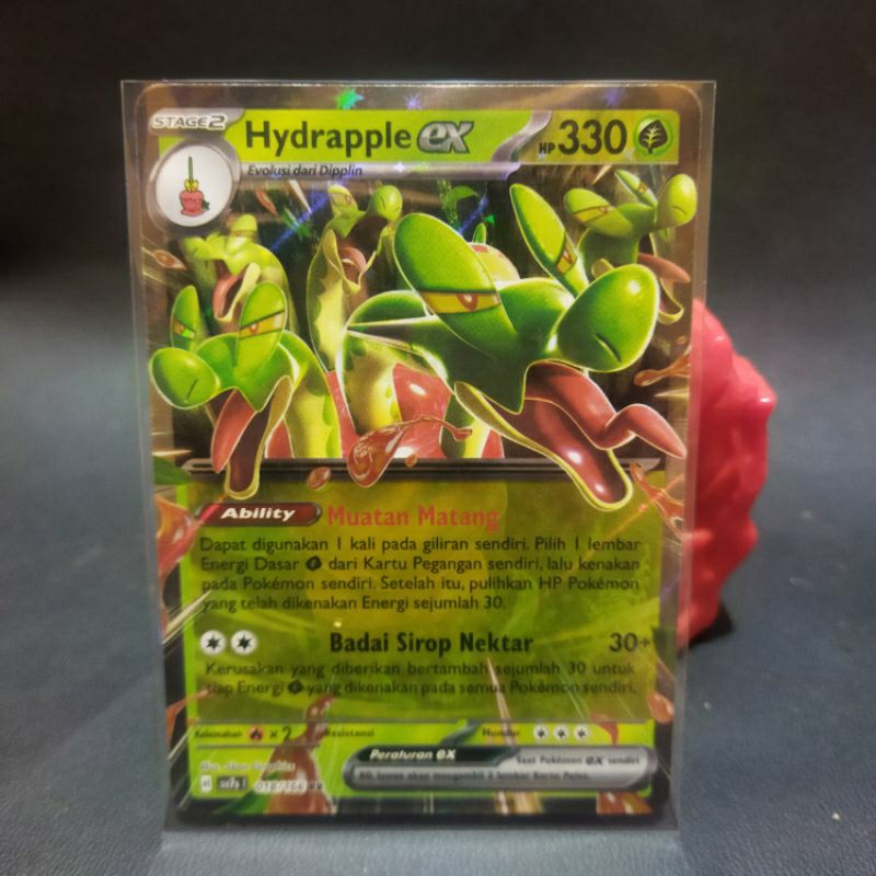 Pokemon TCG Indonesia Hydraple ex sv7s 018/166 RR original | Shopee ...