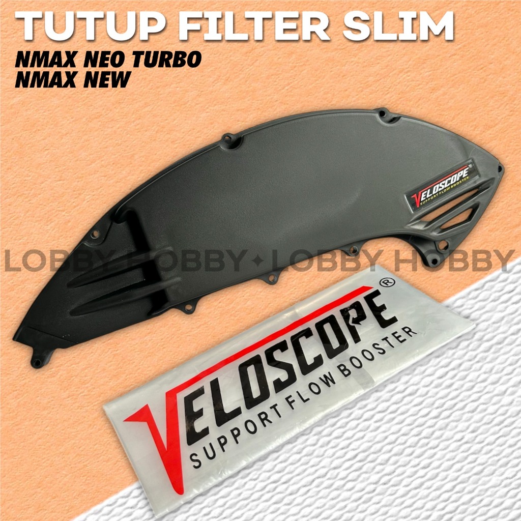 MOTORCYCLE FILTER COVER/Slim Black Filter Lid Cover THICK NOT EASILY ...
