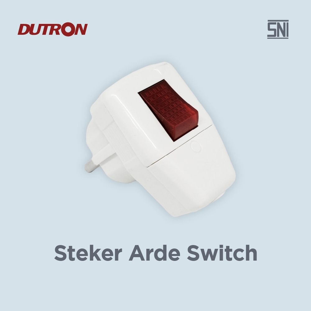 Dutron On Off Plug Head On Off Plug Ground Plug Switch SNI | Shopee ...