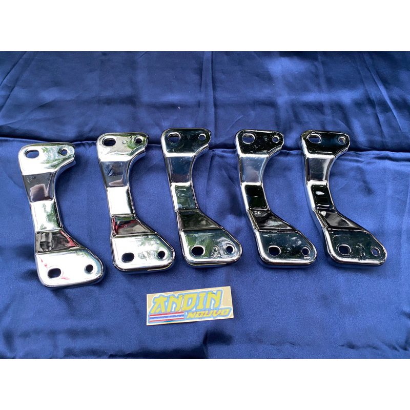 Mio sporty Exhaust Seat Bracket/mio smile original chrome/krum/chrome ...