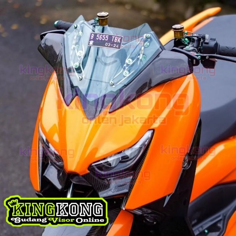 Windshield XMAX OLD EUROPE V5 SPORTY . Old XMAX VISOR EUROPEAN MODEL V5 ...