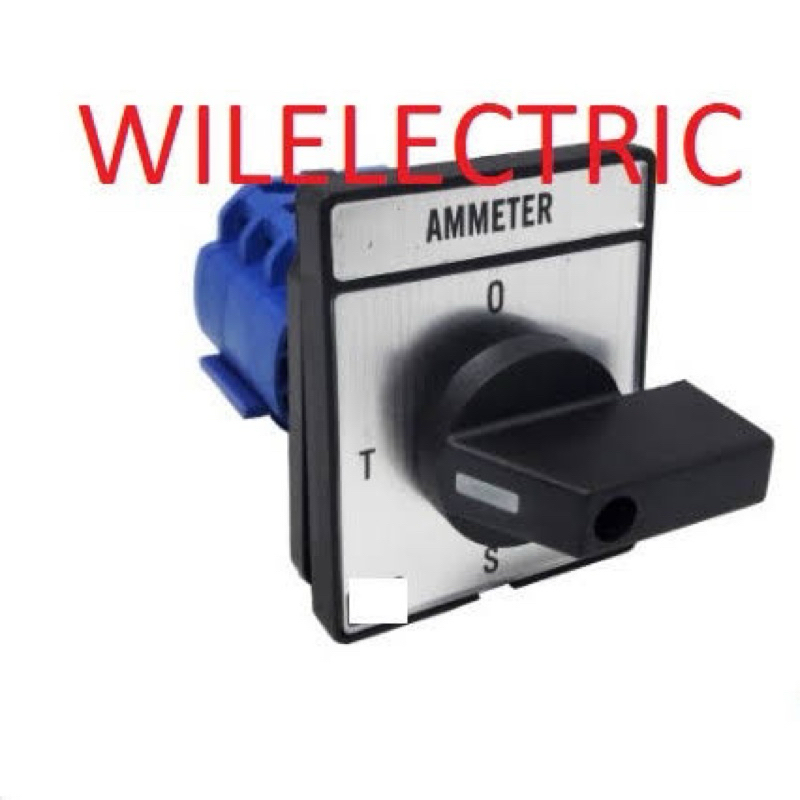 Amper Selector Selector cam/ rotary switch COS 3P 0-RST 0RST | Shopee ...