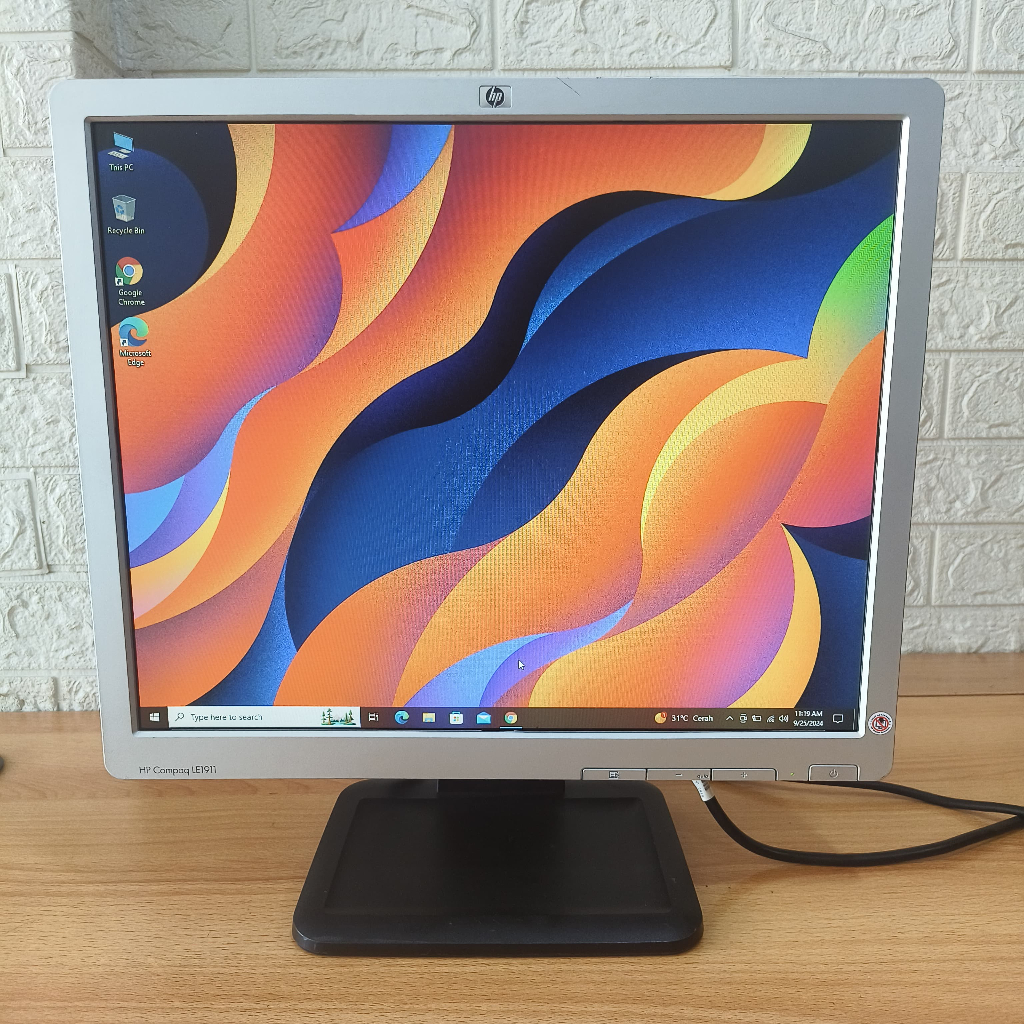 Lcd Computer Monitor HP 19 Inch Normal Square Box | Shopee Philippines