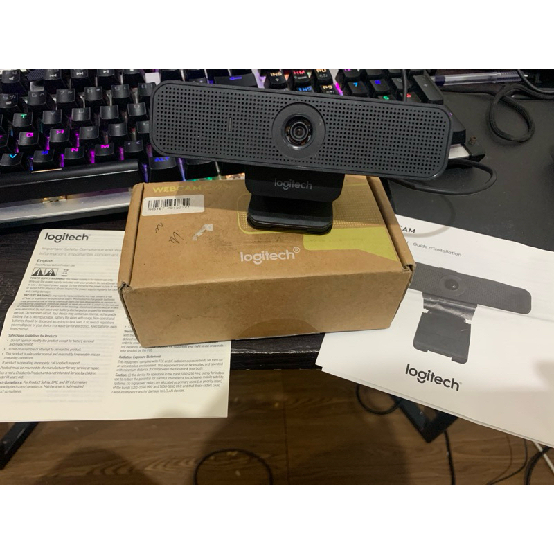 Logitech C925E webcam ultra wide above c922pro | Shopee Philippines