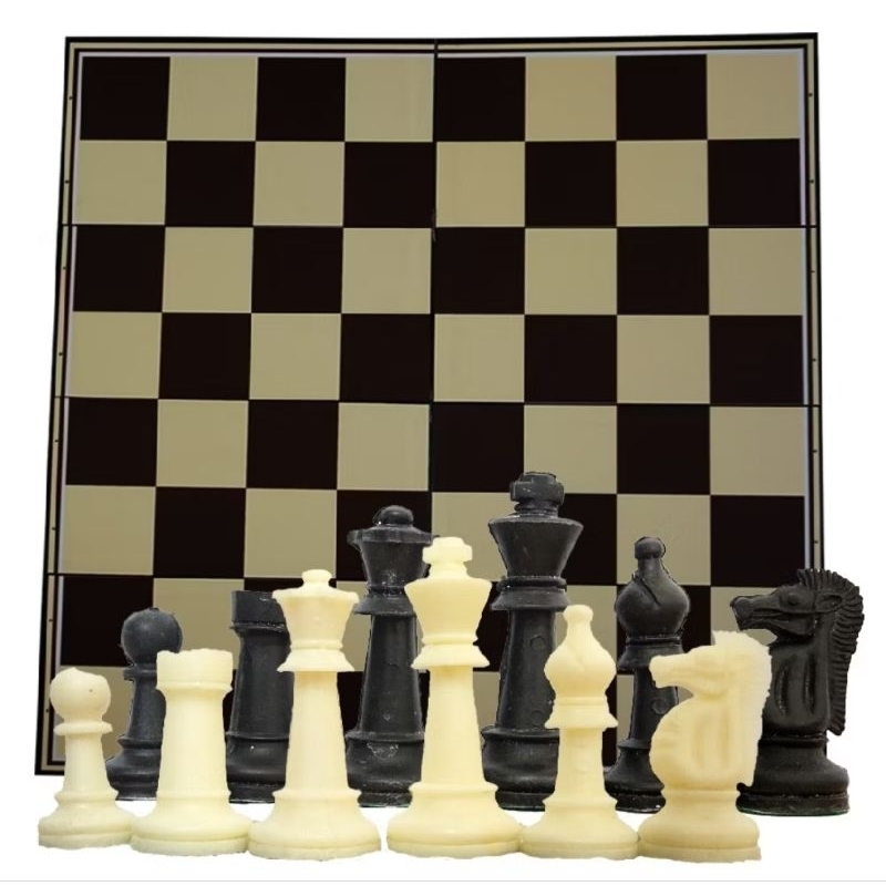Standard Plastic Chess Package + 4 or 8 Folding Boards | Shopee Philippines