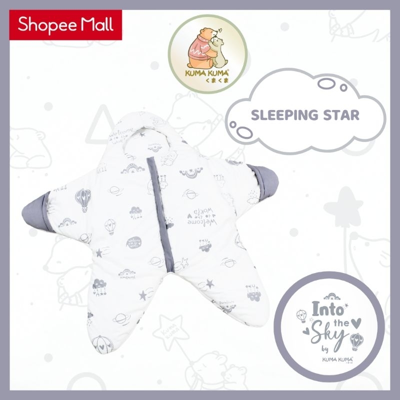 Kuma KUMA KUMA KUMA - Into the Sky Sleeping Star Blanket Micro Snow csa ...