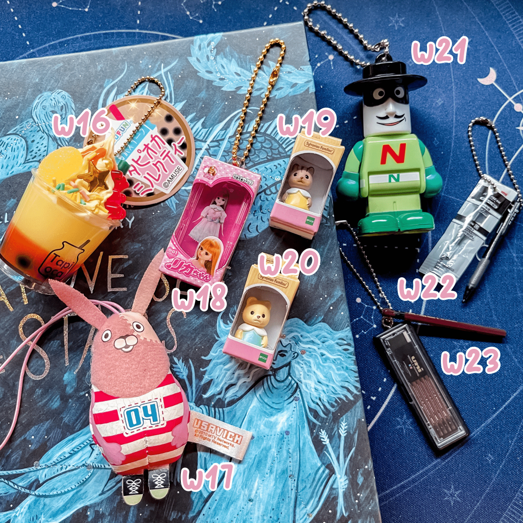 Various Trinkets & Gotochi Keychain - Sylvanian, Usavich, Anpanman ...