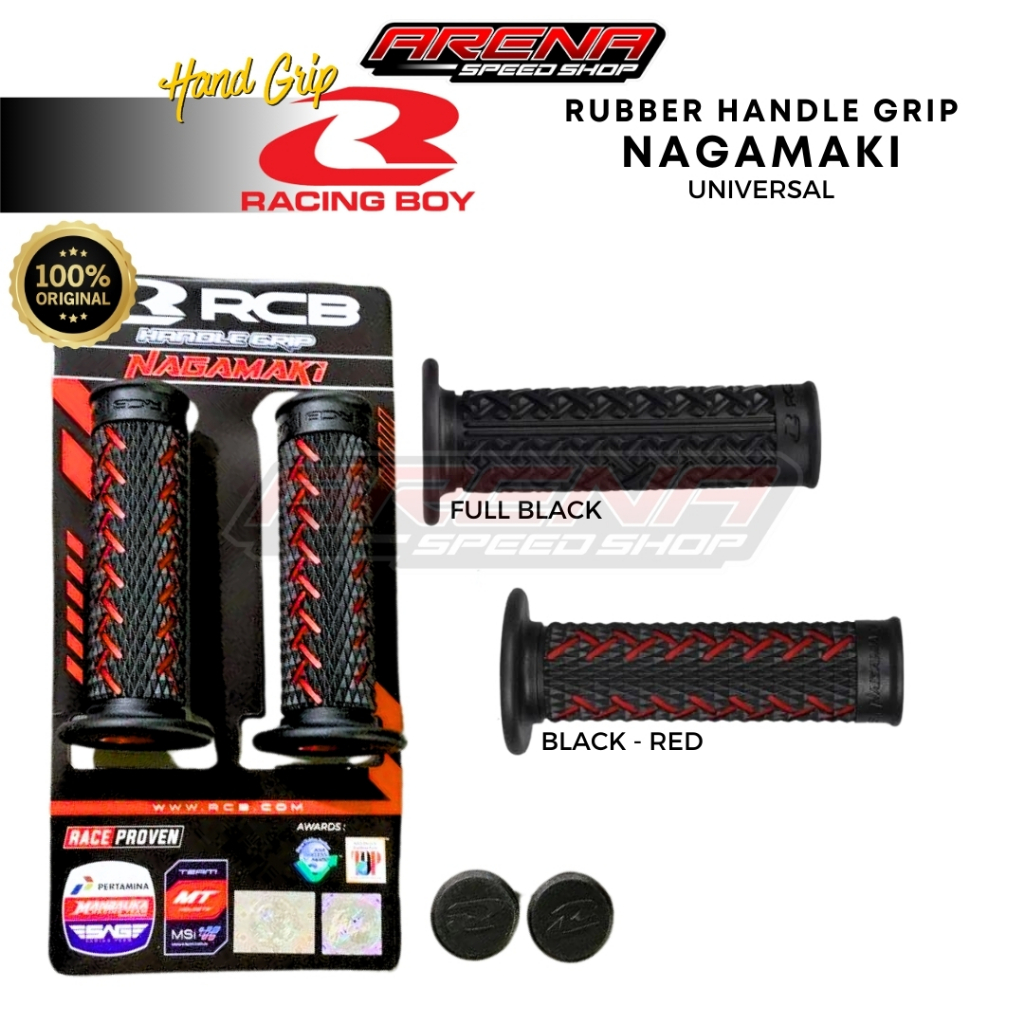 RCB Racingboy Rubber Handle Grip Nagamaki - Handgrip Hanfat RCB Nagamaki New Model Original ...