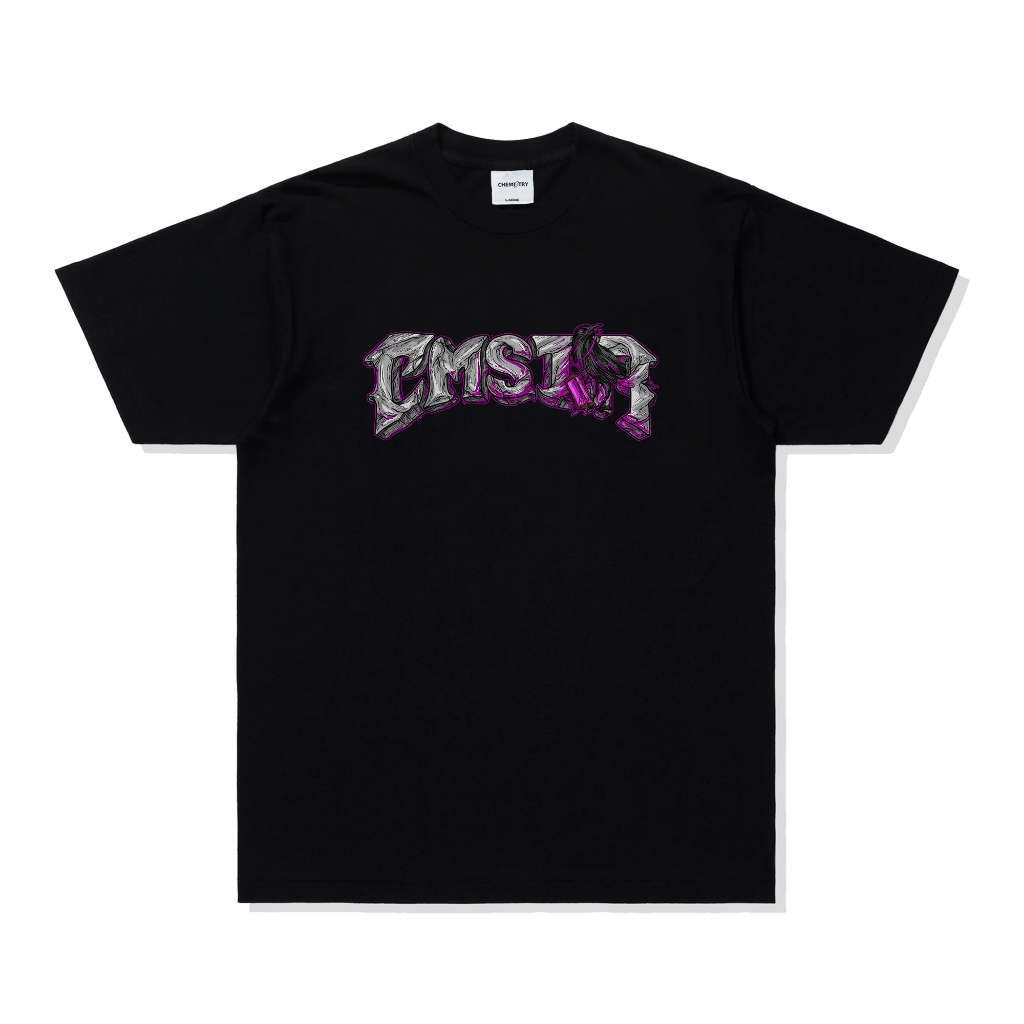 Chemistry Straight - T-Shirt - CMSTR Crow Black | Shopee Philippines