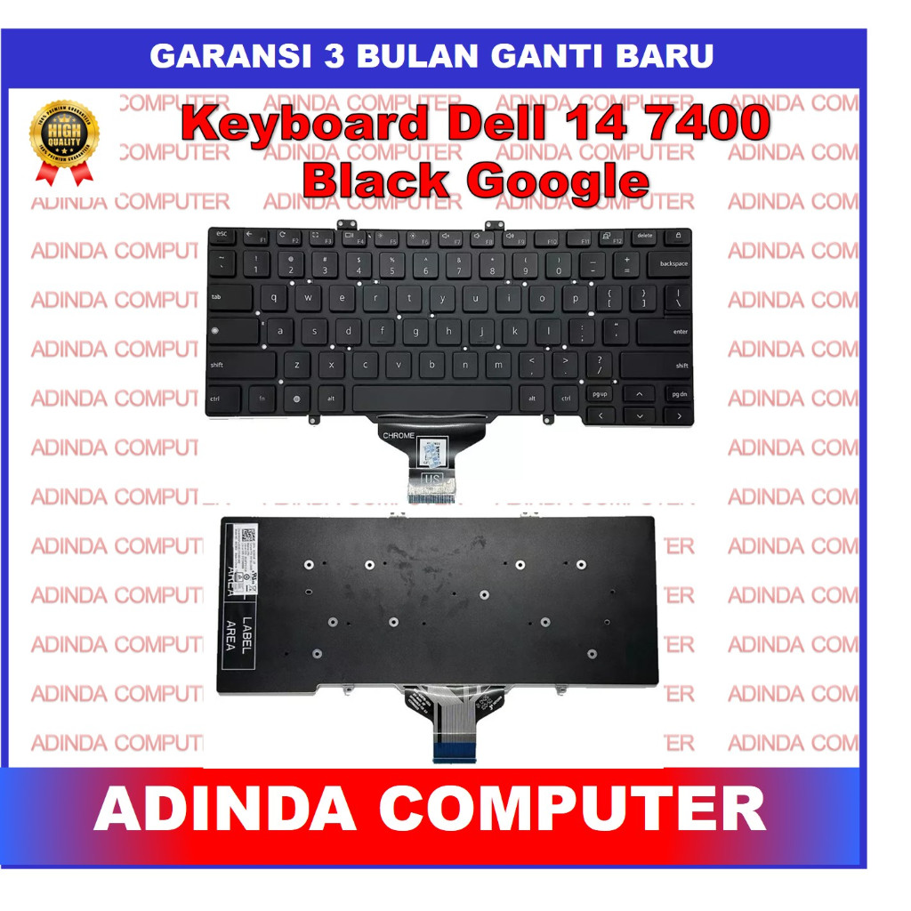 Keyboard Dell Latitude 14 5400 7400 7410 3400 5401 5410 5411 P100g ...