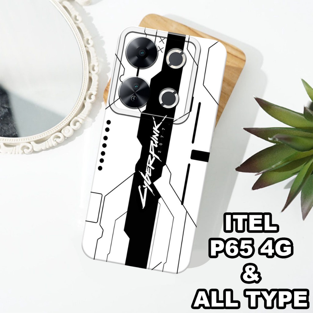 G44 - Latest ITEL P65 4G Case 2024 - softcase pro camera - ROG motif ...