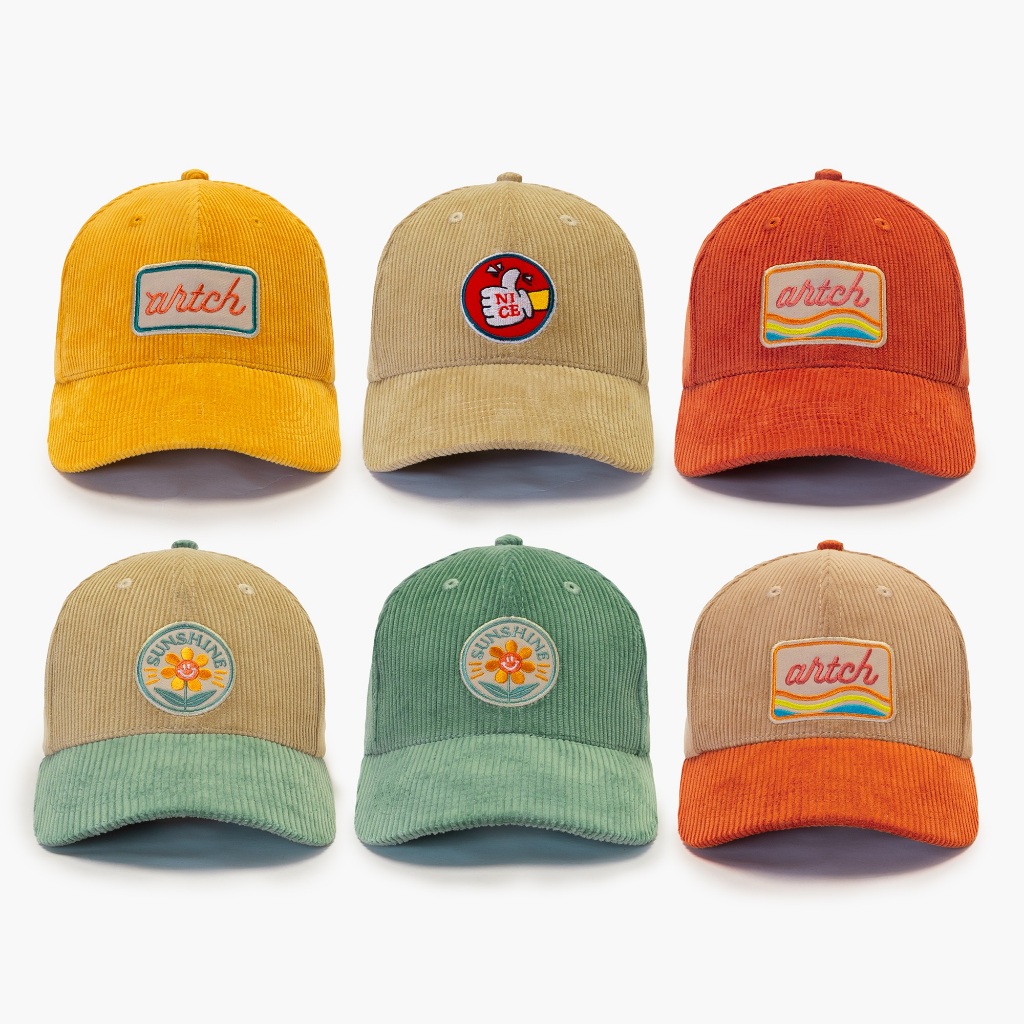 Artch - Cordy All Variants - Corduroy Baseball Cap Hat | Shopee Philippines