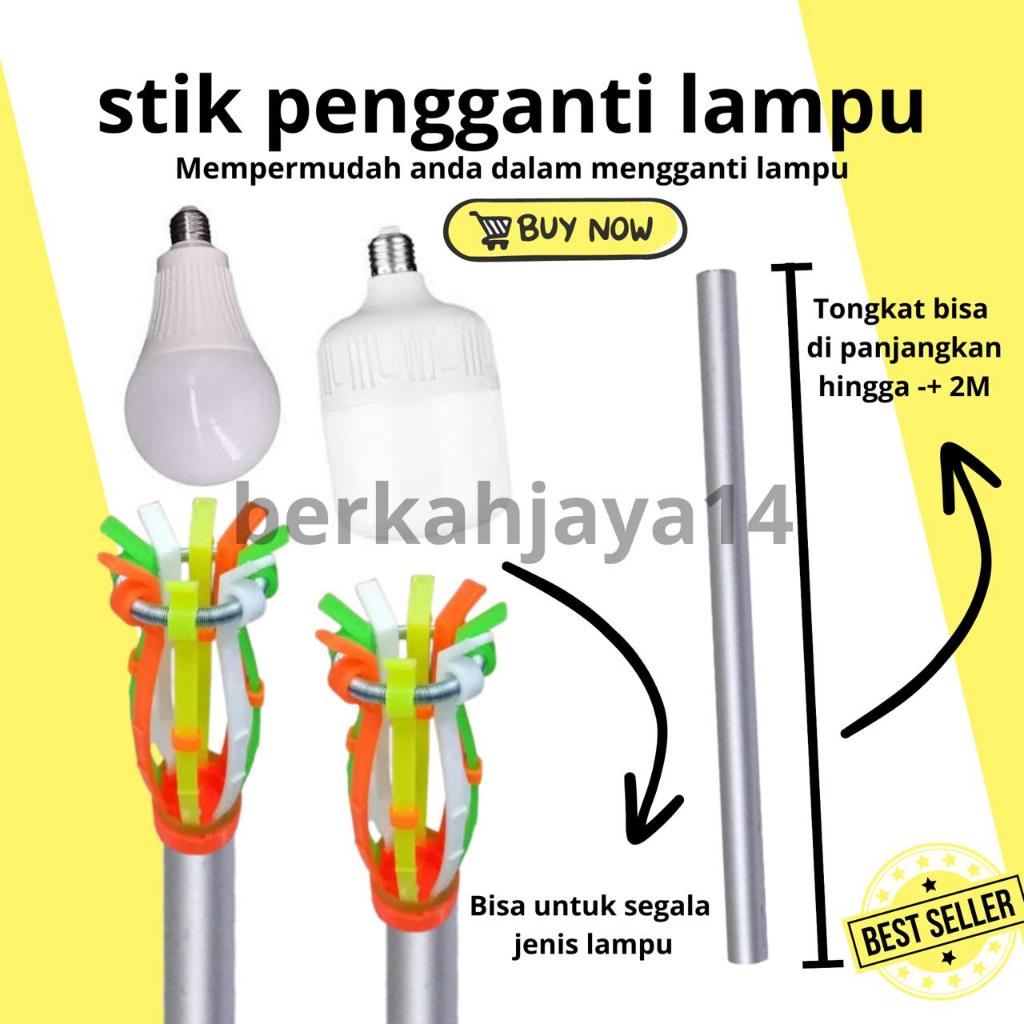 2 IN 1 Multipurpose 2 Meter Downlight Bulb Installation Replacement ...