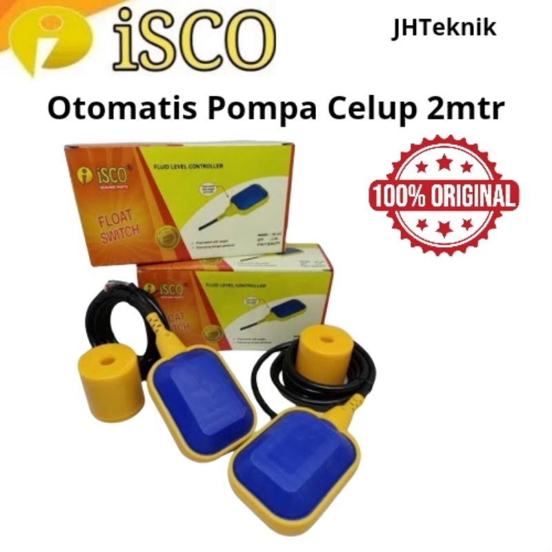 Jhtechnique Automatic Submersible Pump 2 Meter ISCO 100% ORIGINAL/Foam ...