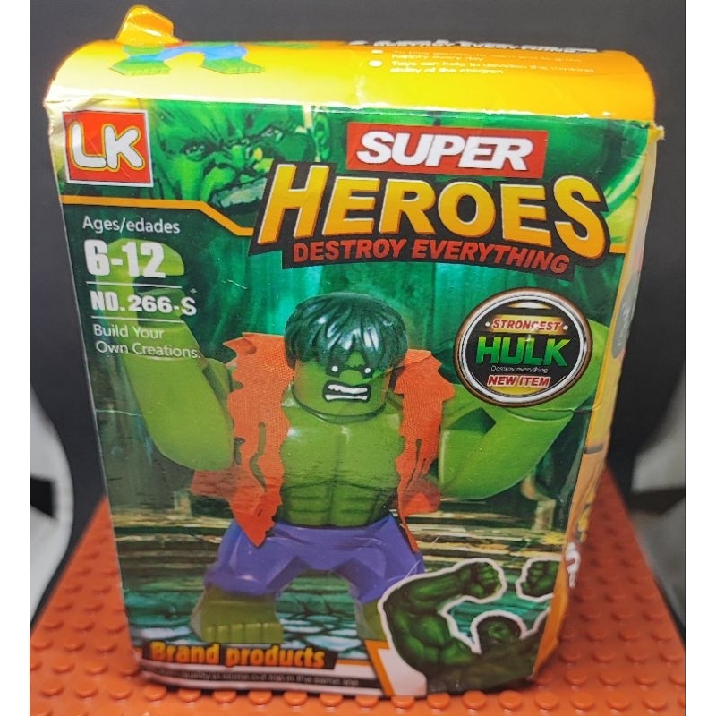 Bricks Minifigure LK - Hulk | Shopee Philippines