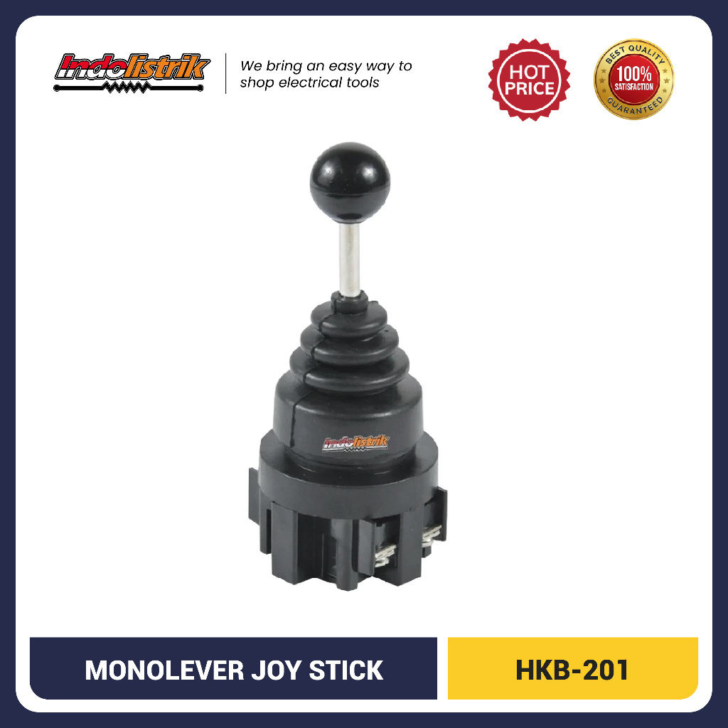 Monolever Joy Stick Switch HKB-201 2 Spring Return Position TAB ...