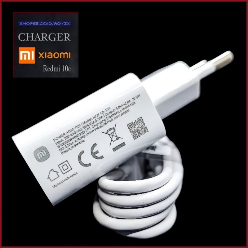 Charger XIAOMI REDMI 10C 9 NOTE 8 7 TYPE C ORIGINAL Used Default HP 10 ...
