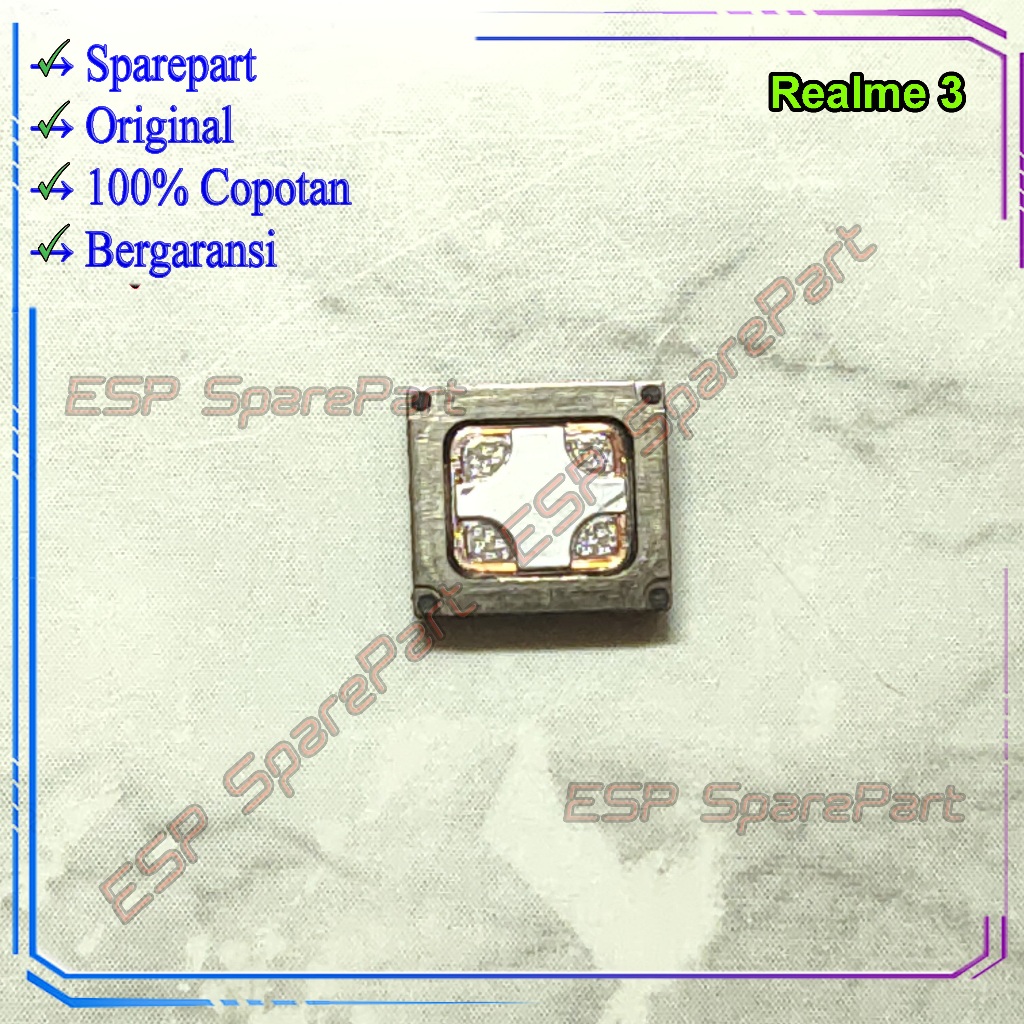 Earpiece Realme 3 Removable Upper Spiker Ear Speaker | Shopee Philippines