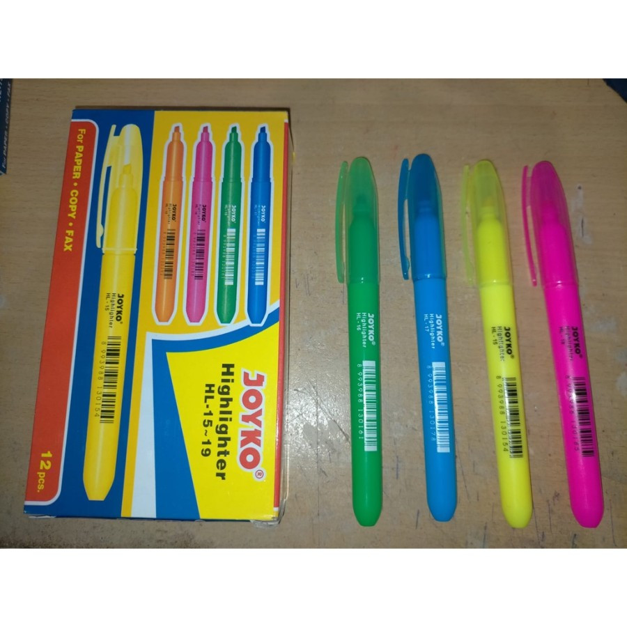 HIGHLIGHTER/STABILO JOYKO PEN HL15-19 YELLOW (PCS) | Shopee Philippines