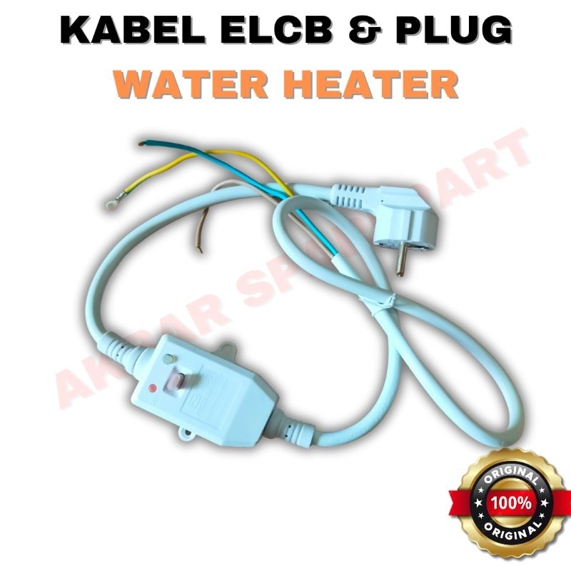 Original ELCB Cable & Plug Water Heater Wasser Ariston Cable Automatic ...