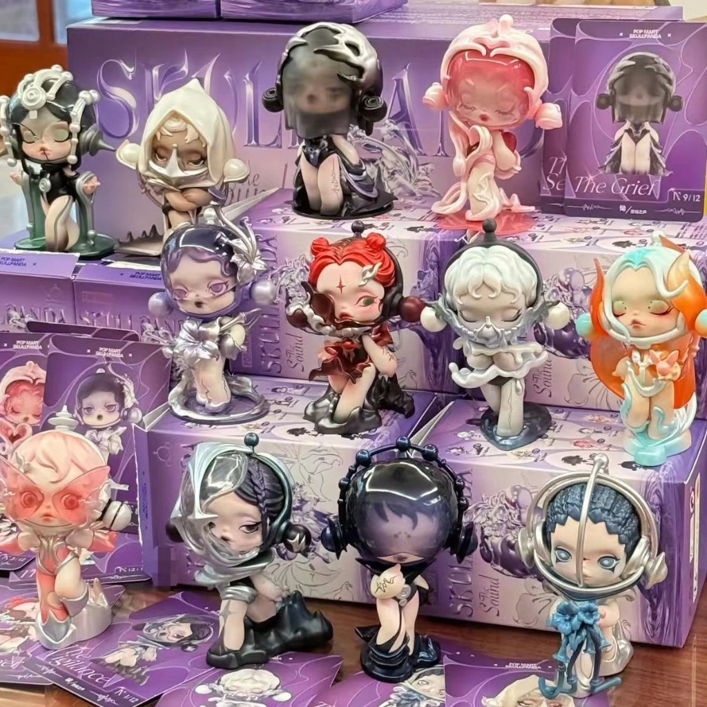 Skull Panda The Sound Series Figures Blind Box Action Toys Figures ...