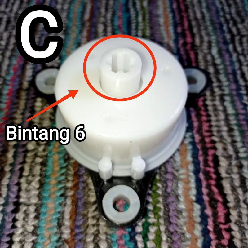 Gearbox Bintang 6 Blender Chopper Blender Capsule Original for Goto ...