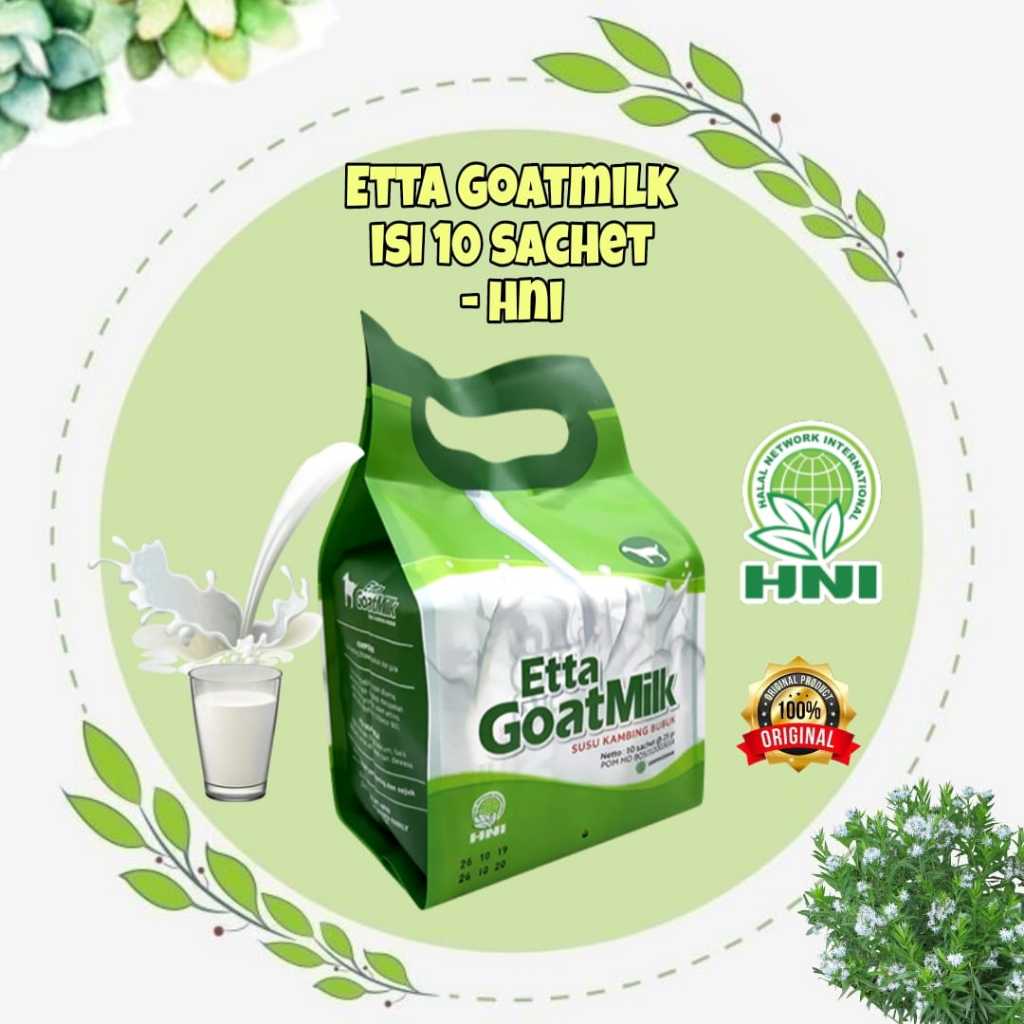 Etta GoatMilk HNI|Hpai ORIGINAL Goat Milk 10 Sachets | Shopee Philippines