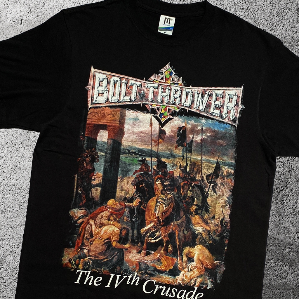 Bolt THROWER BAND T-Shirt - THE IV TH CRUSADE | Shopee Philippines